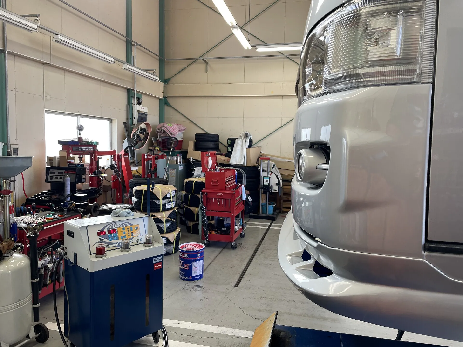 神戸市 ハイエース トルコン太郎圧送式 ATF交換 BOOBOO 西脇市 PEEK A BOO