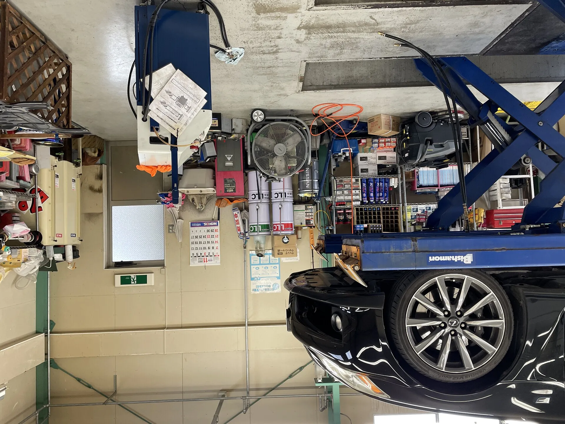 京都府 レクサスIS F トルコン太郎圧送式 ATF交換 BOOBOO 西脇市 PEEK A BOO